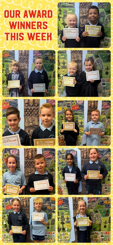 Our Weekly Award Winners 🥇